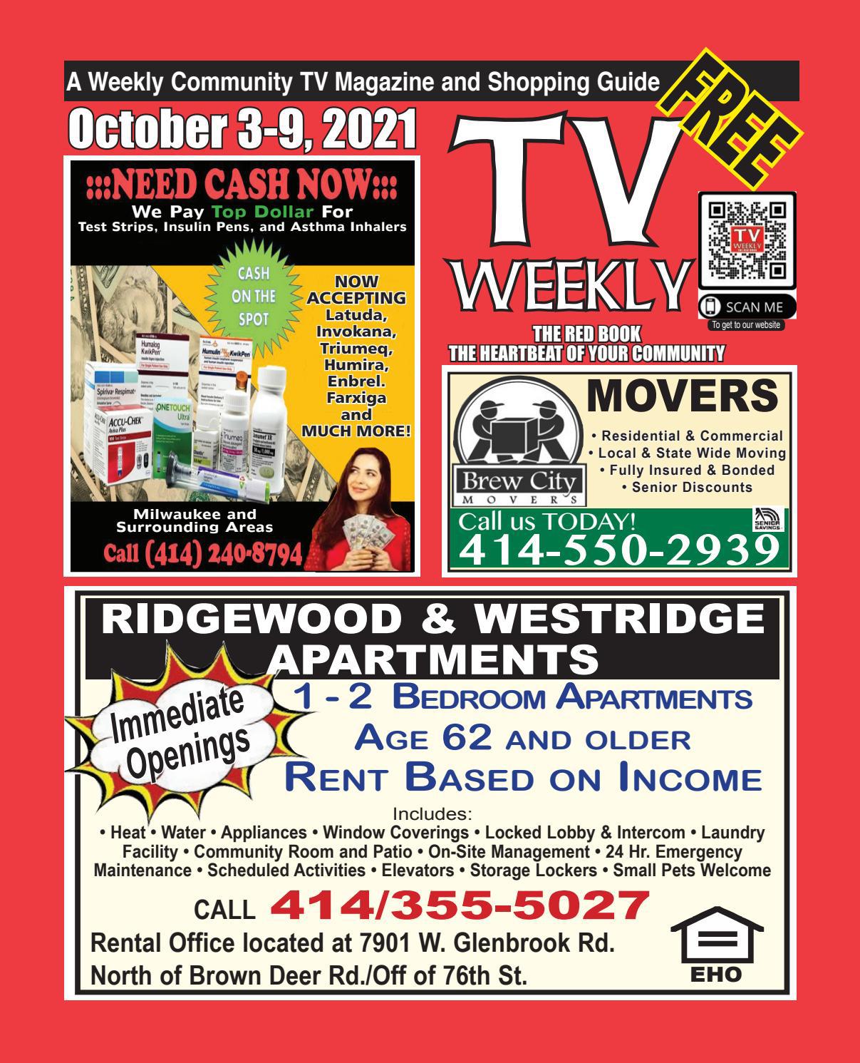 TV Weekly The Redbook October 3-9, 2021 by RedBookMKE - Issuu