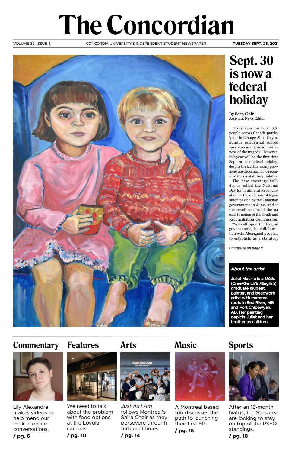 September 28, 2021 by The Concordian - Issuu