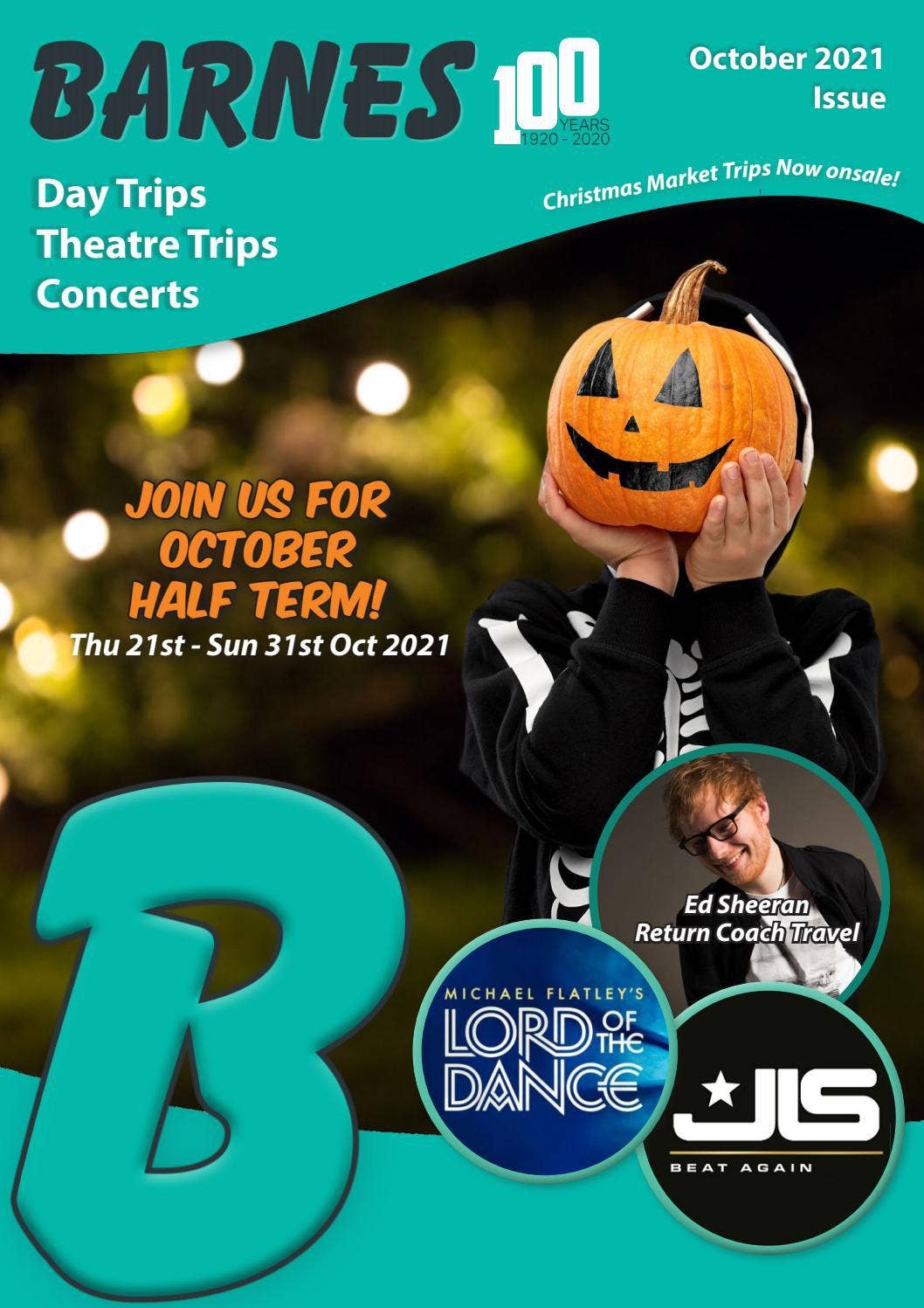 Barnes Day Trip Brochure - October 2021 by Barnes Coaches - Issuu