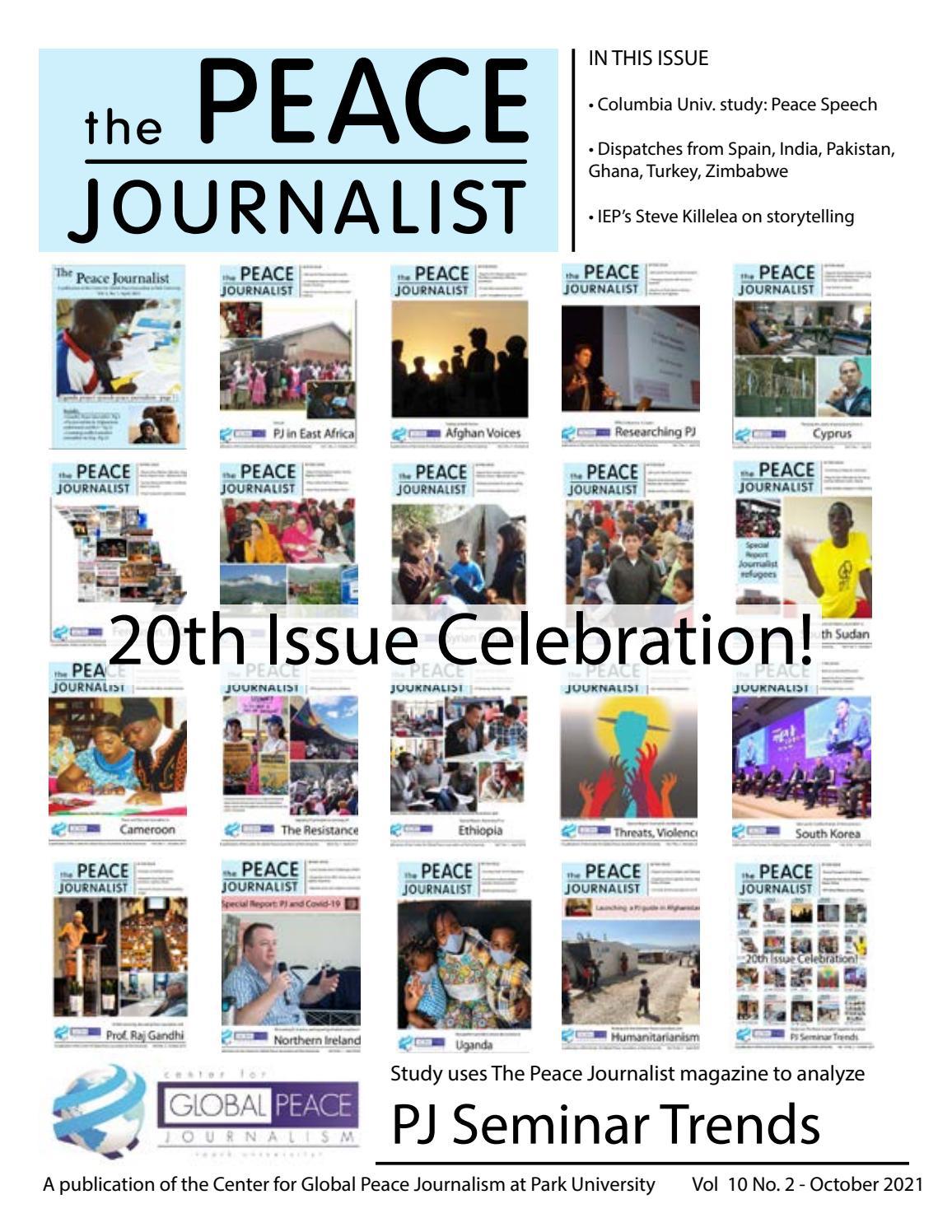 The Peace Journalist October 2021 by Center for Global Peace Journalism ...