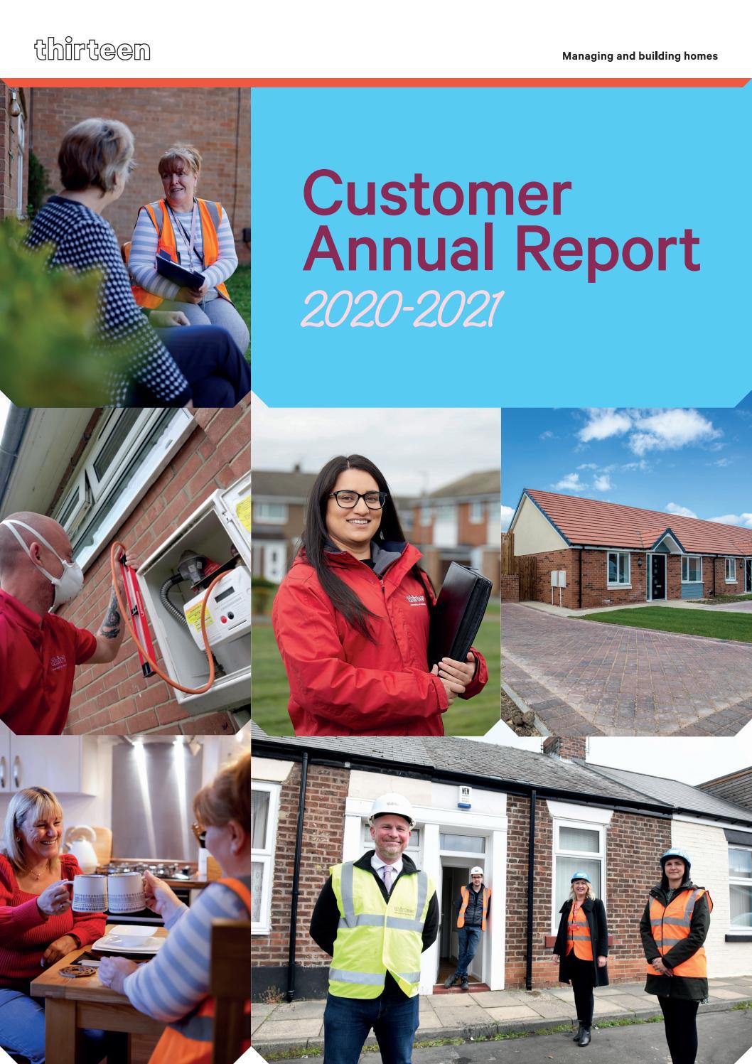 Customer Annual Report 2020-21 by Thirteen - Issuu