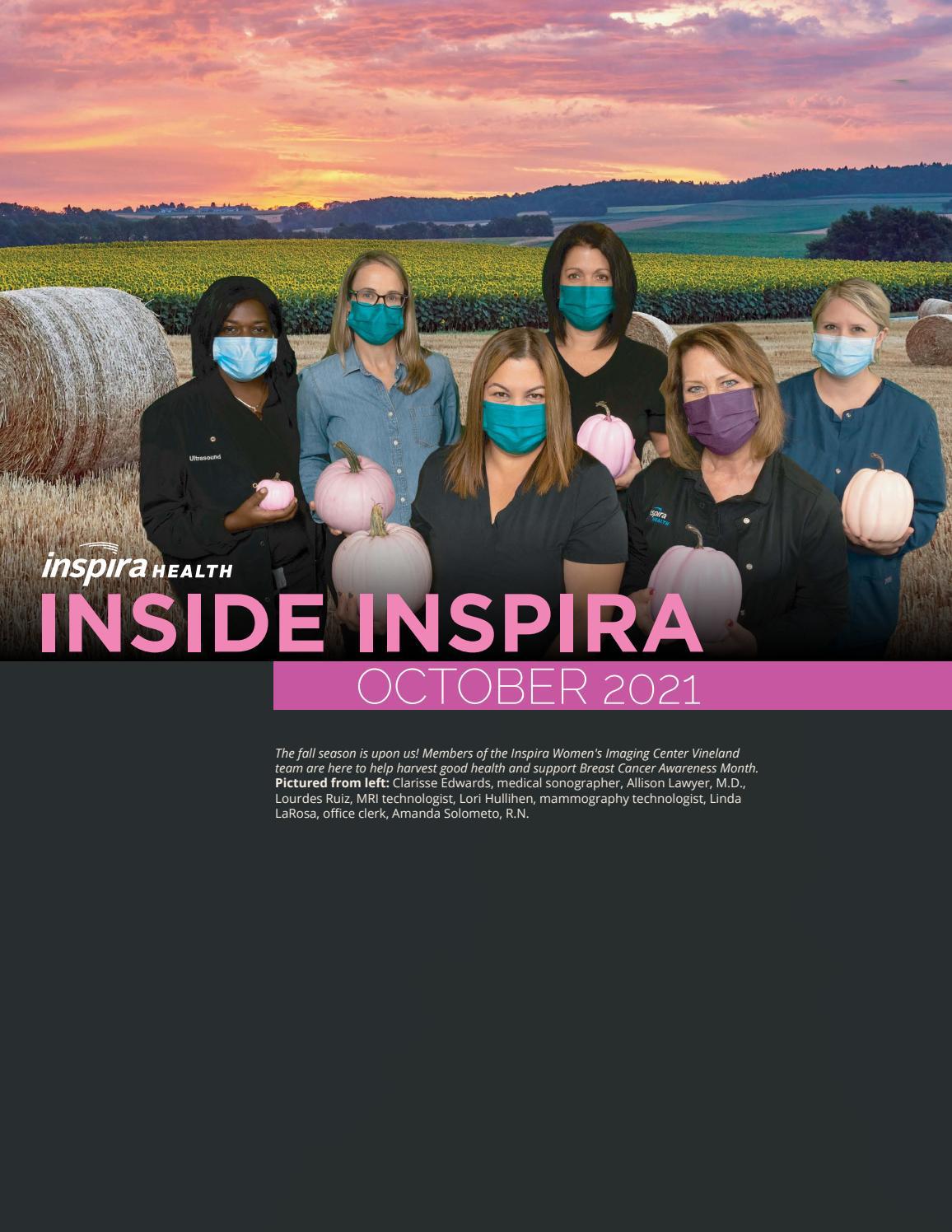 Inside Inspira Newsletter October 2021 by Inspira Health - Issuu
