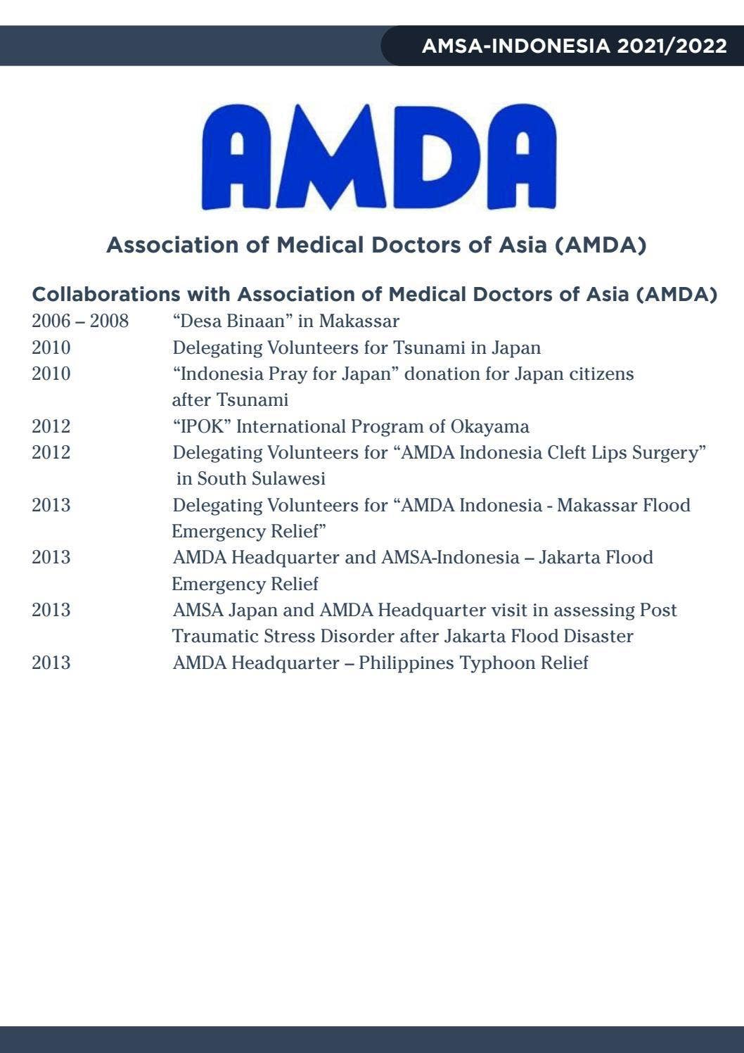 Official GO and NGO Guideline AMSA-Indonesia 2021/2022 by AMSA ...