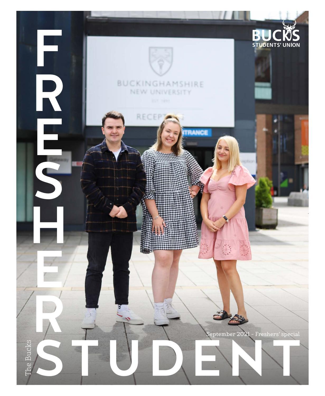 The Bucks Student: Freshers' 2021 Edition by Bucks Students' Union - Issuu