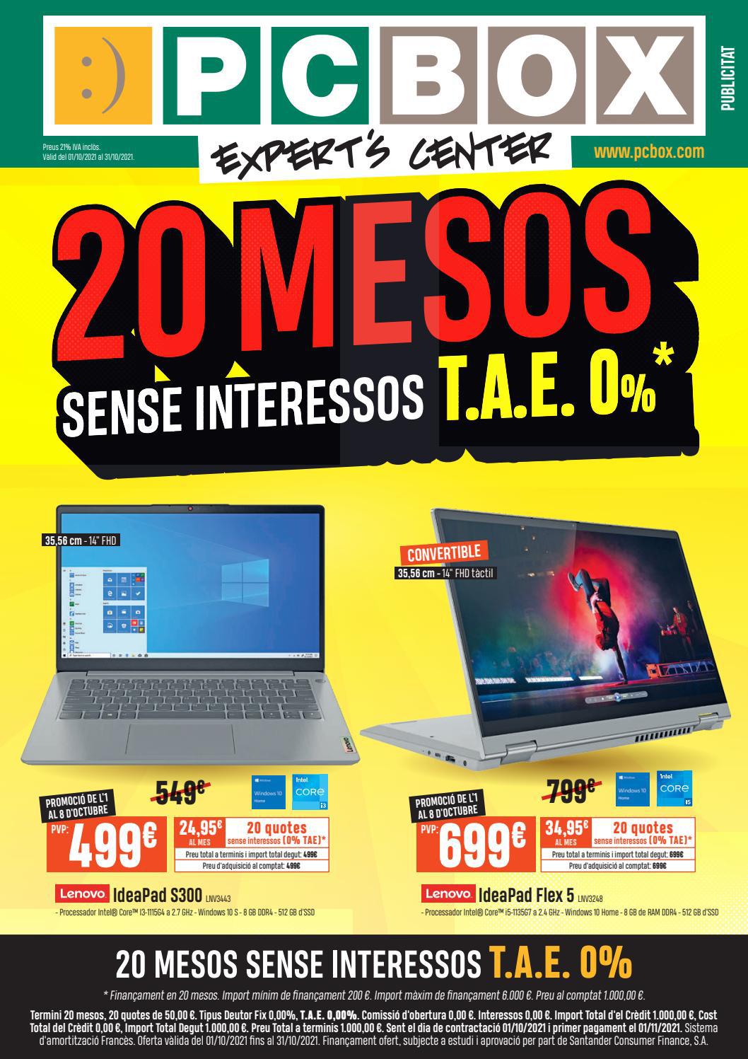 OFERTES PCBOX | Octubre 2021 by Ticnova Quality Team - Issuu