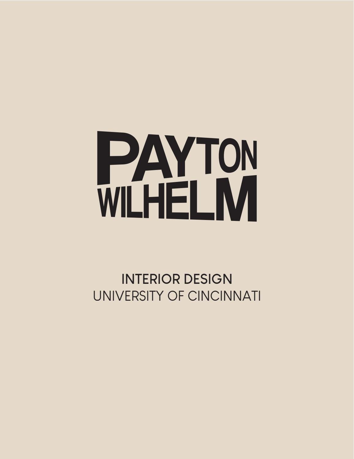 PAYTON WILHELM INTERIOR DESIGN PORTFOLIO FALL 2021 by paytonwilhelm - Issuu