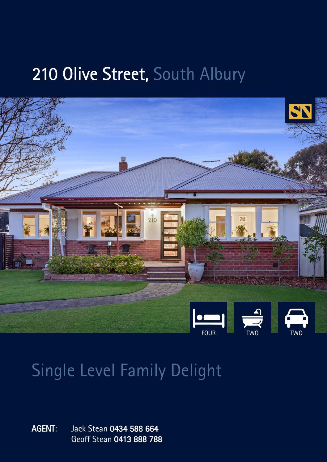 210 Olive Street, South Albury by steannicholls - Issuu