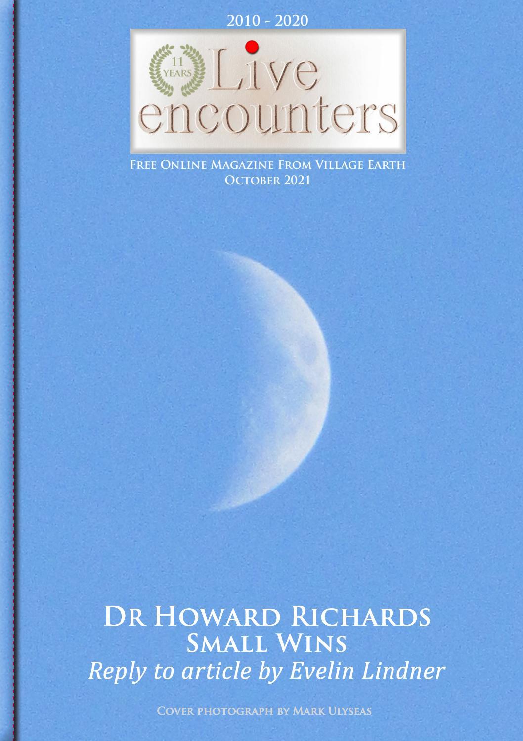 Live Encounters Magazine October 2021 by Live Encounters - Issuu