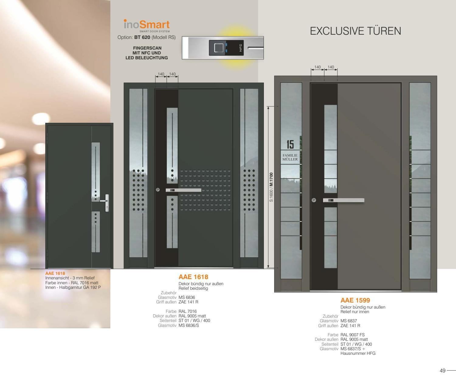 INOTHERM Haustüren - Sonderserie Exclusiv (DE) by INOTHERM aluminium ...