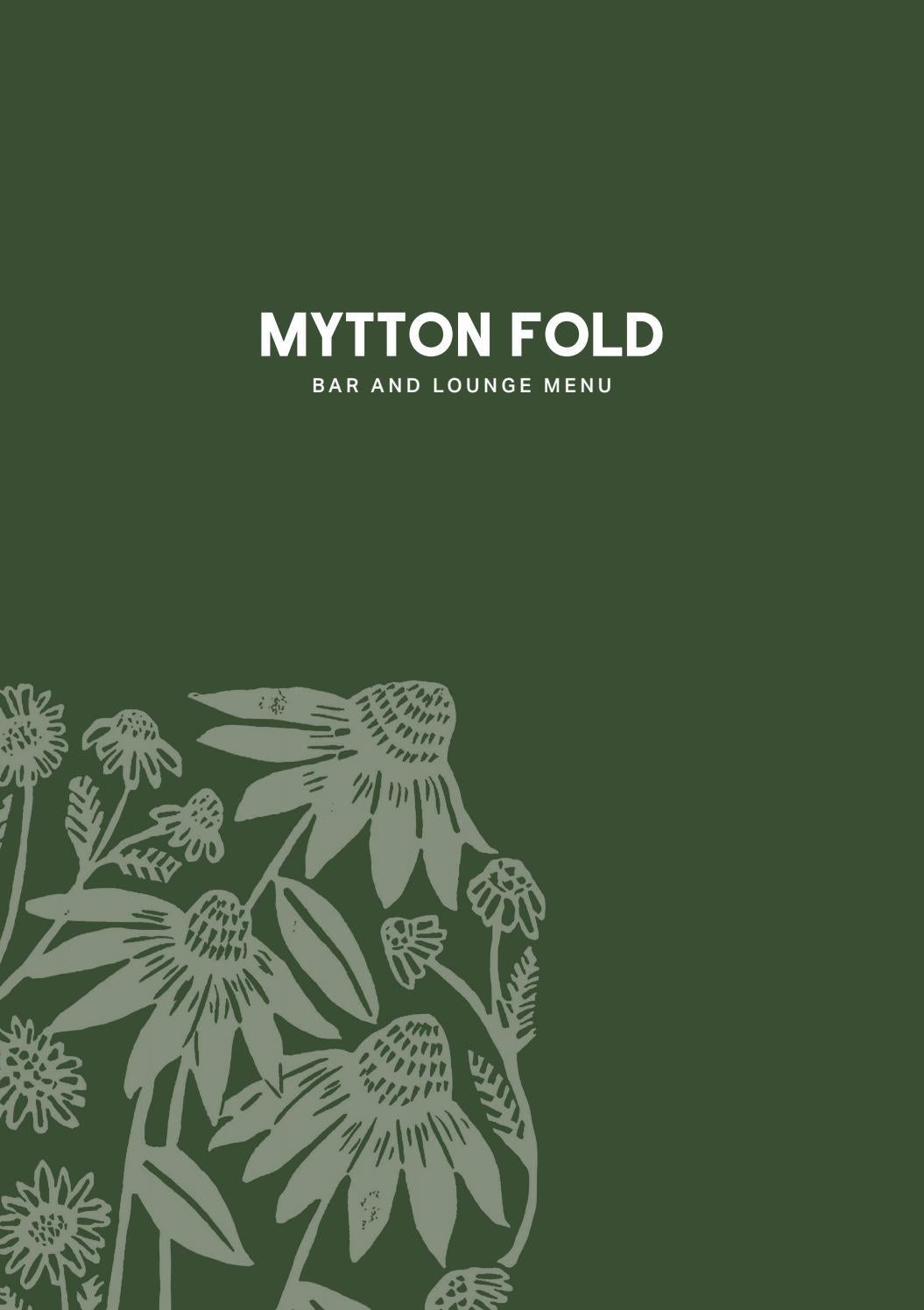 Mytton Fold - Bar and Lounge Menu (Oct 2021) by myttonfoldhotel - Issuu
