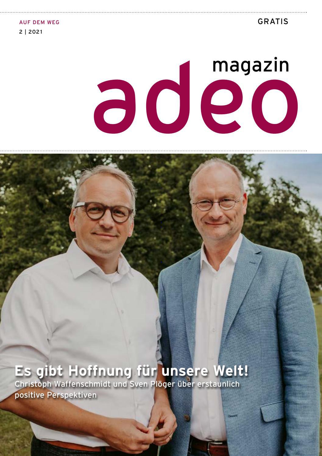 adeo Magazin 2|2021 by SCM Verlagsgruppe - Issuu