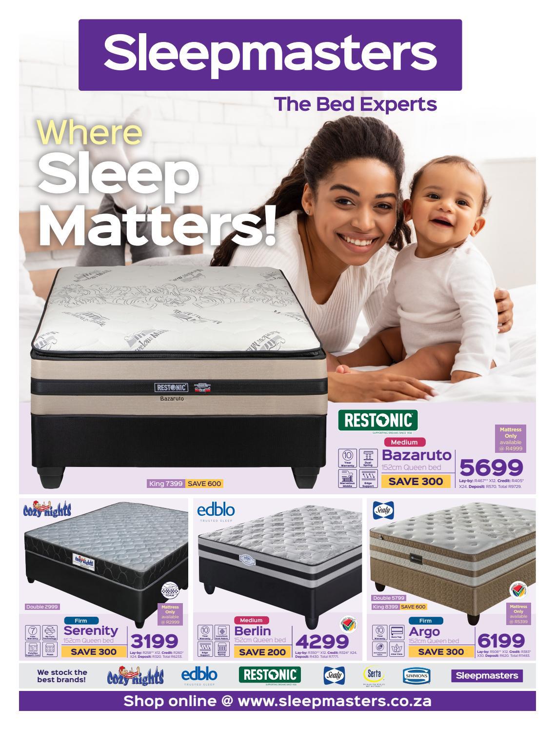 Sleepmasters 04 - 31 Oct 2021 Catalog by Jdgdigital - Issuu