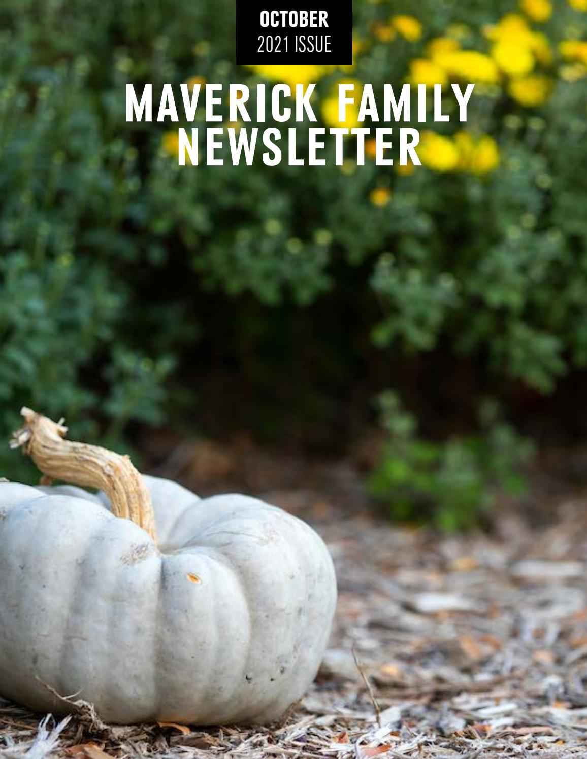 October 2021 Maverick Family Newsletter by UNO_NSFP - Issuu