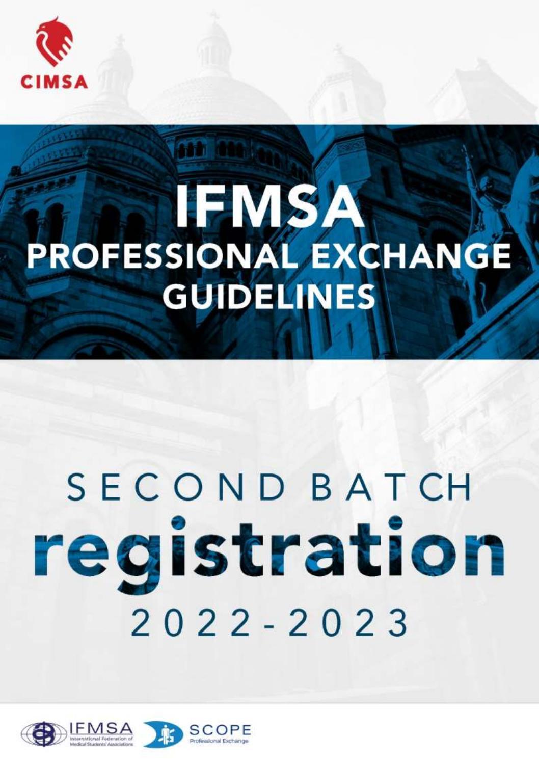 2ND BATCH REGISTRATION EXCHANGE 2022-2023 by SCOPE CIMSA - Issuu