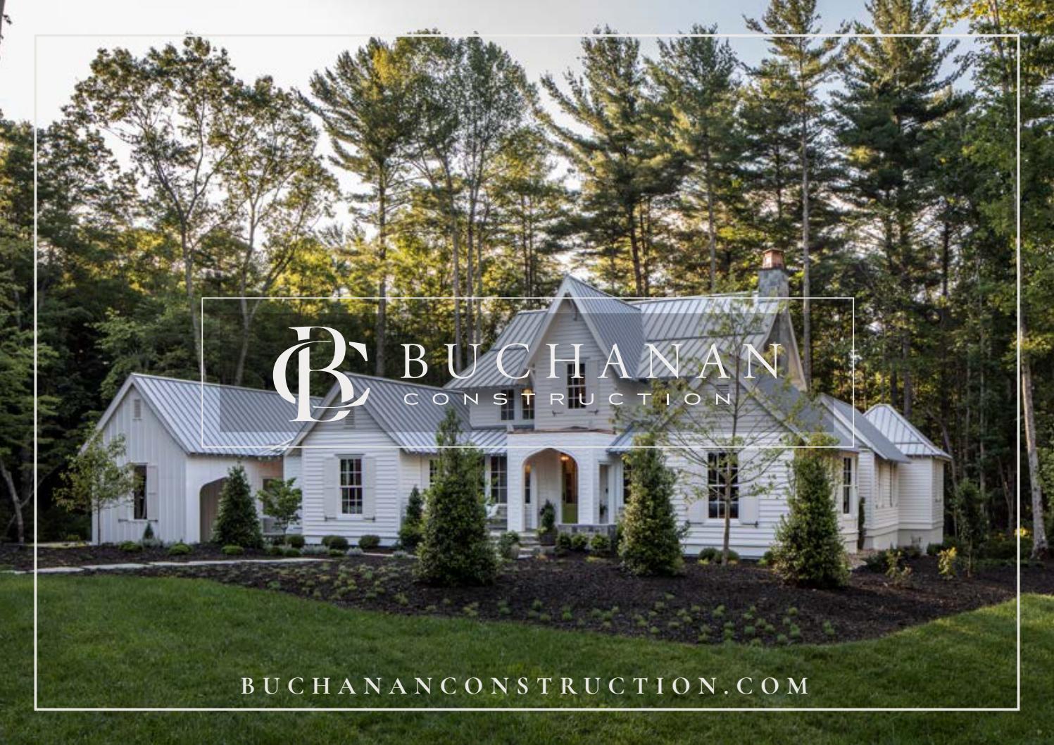 Buchanan Construction Portfolio Book by buchananconstruction - Issuu