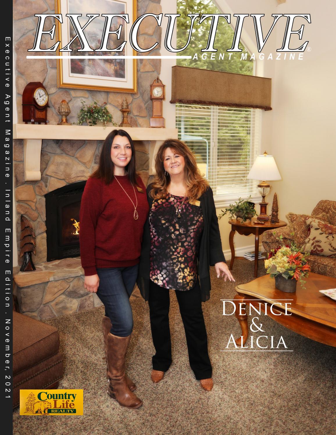 DENICE & ALICIA NELSON - EXECUTIVE AGENT MAGAZINE by Executive Agent ...