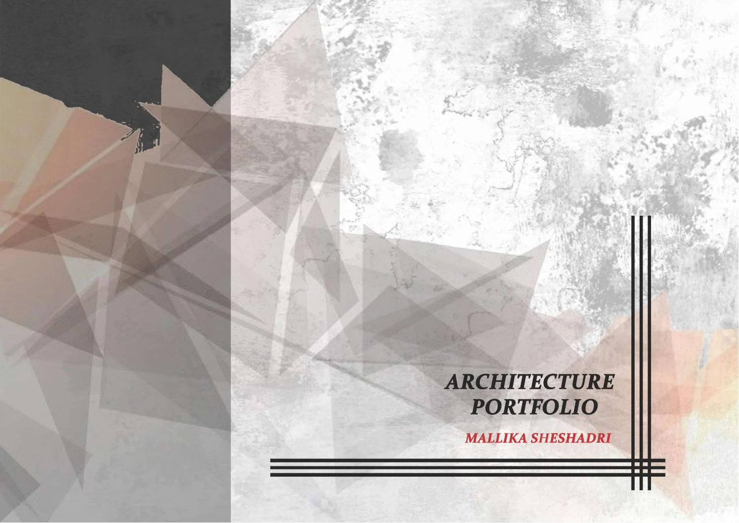 ARCHITECTURAL INTERNSHIP PORTFOLIO by Mallika_sheshadri. - Issuu