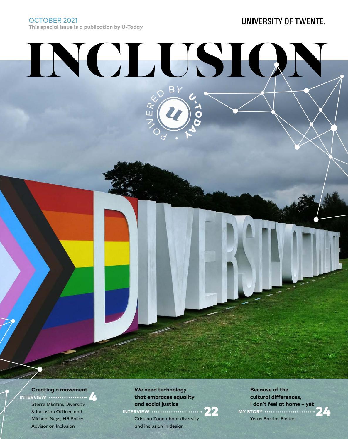Diversity & Inclusion Special by Redactie U-Today - Issuu