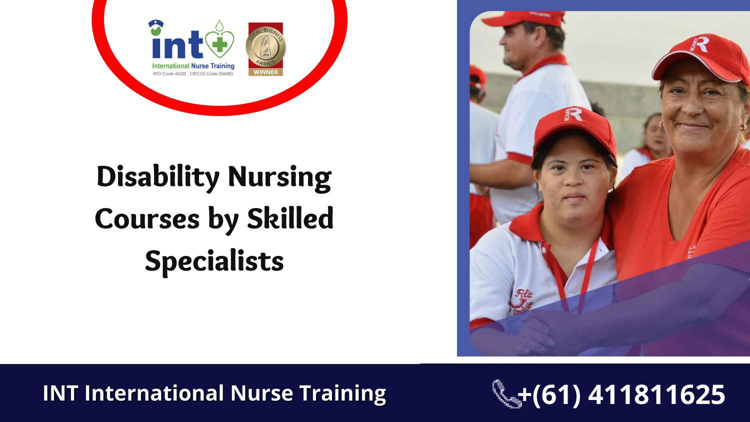 Practical Disability Studies and Nursing Courses in Sydney by INT ...