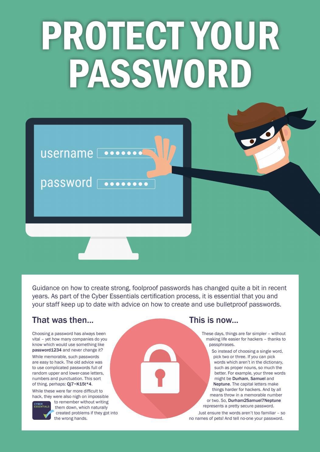 Cyber Essentials Poster - Passwords by CertiKit Limited - Issuu