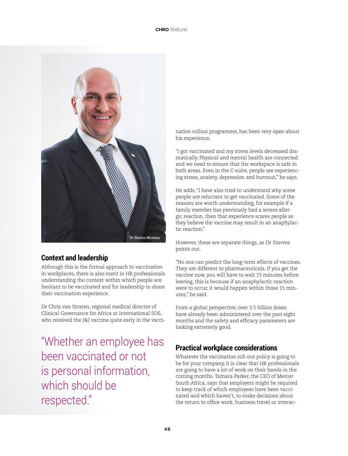 CHRO Magazine 2021, Issue 2 by CHRO Magazine - Issuu