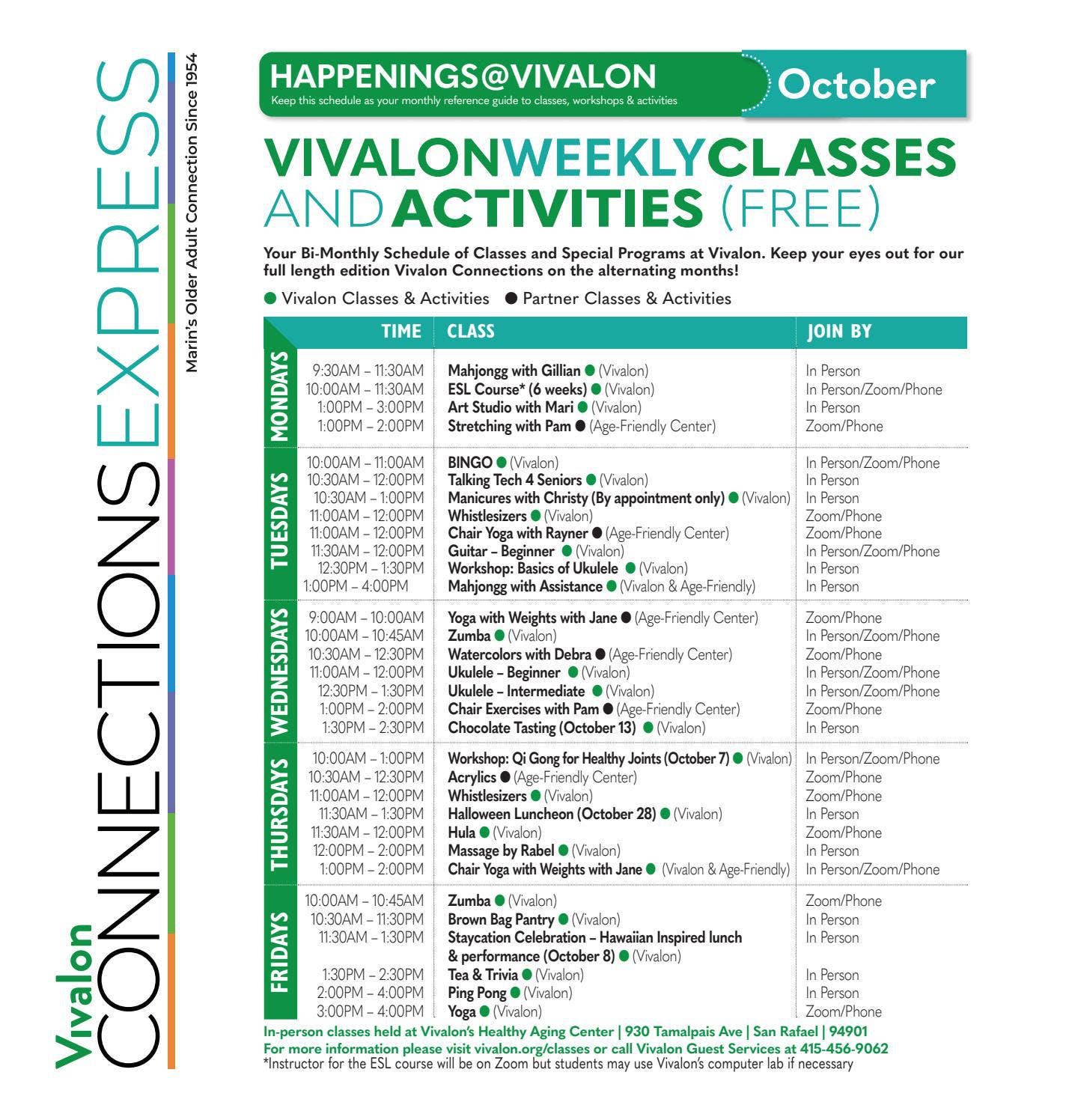 Vivalon Connections October 2021. by Weeklys - Issuu