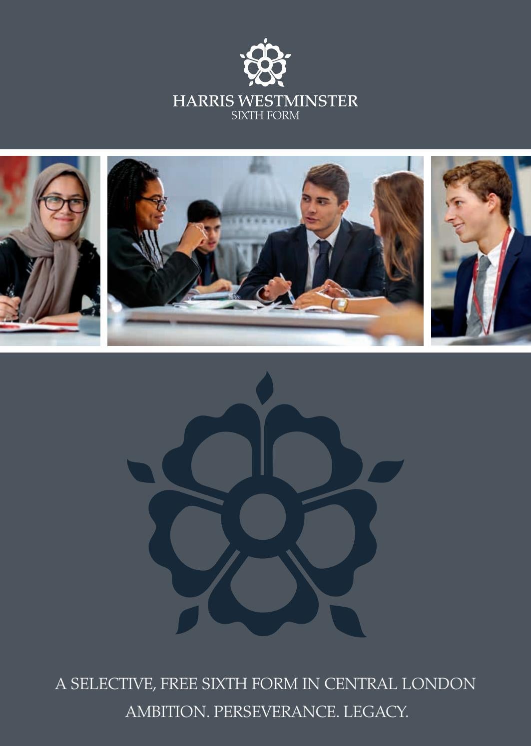 Harris Westminster Sixth Form - Prospectus 2021 by Cleverbox UK Ltd - Issuu