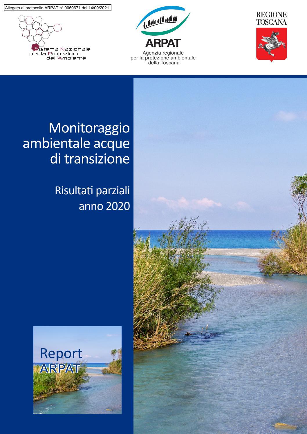 Monitoraggio ambientale delle acque di transizione - Risultati parziali ...