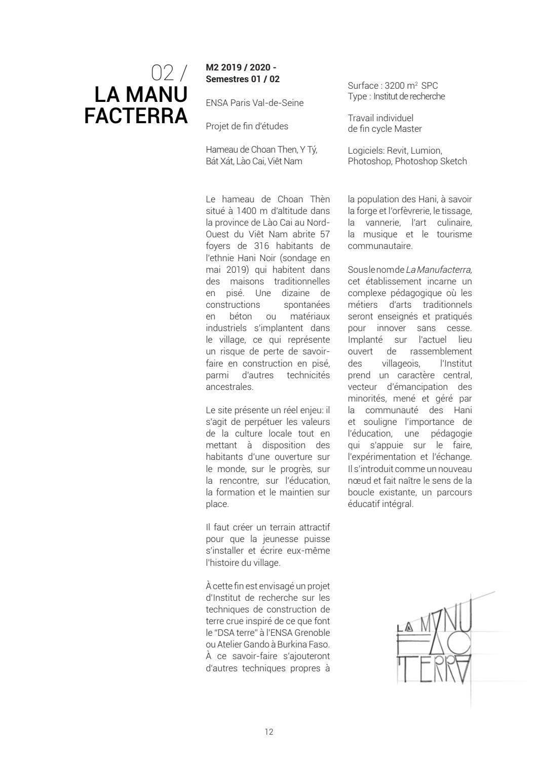 Portfolio architecture | Hoang-Anh LE | 2021 by Anh Le - Issuu