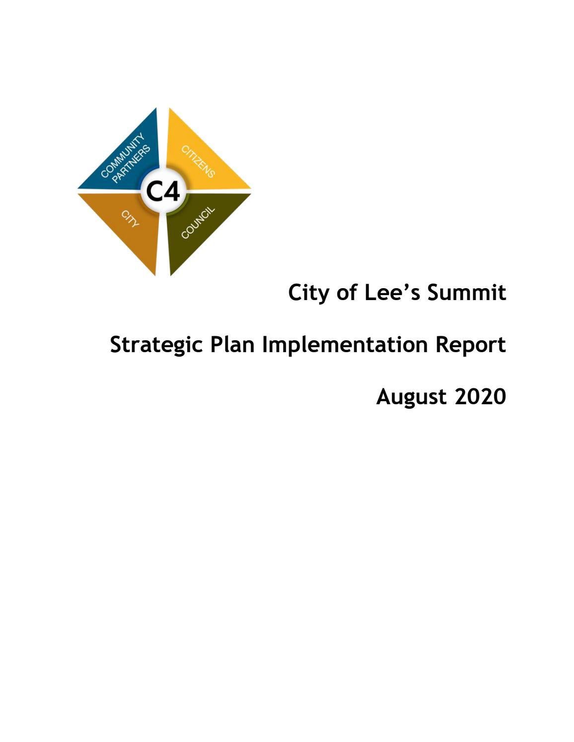Ignite! Strategic Plan Implementation Report by City of Lees Summit - Issuu