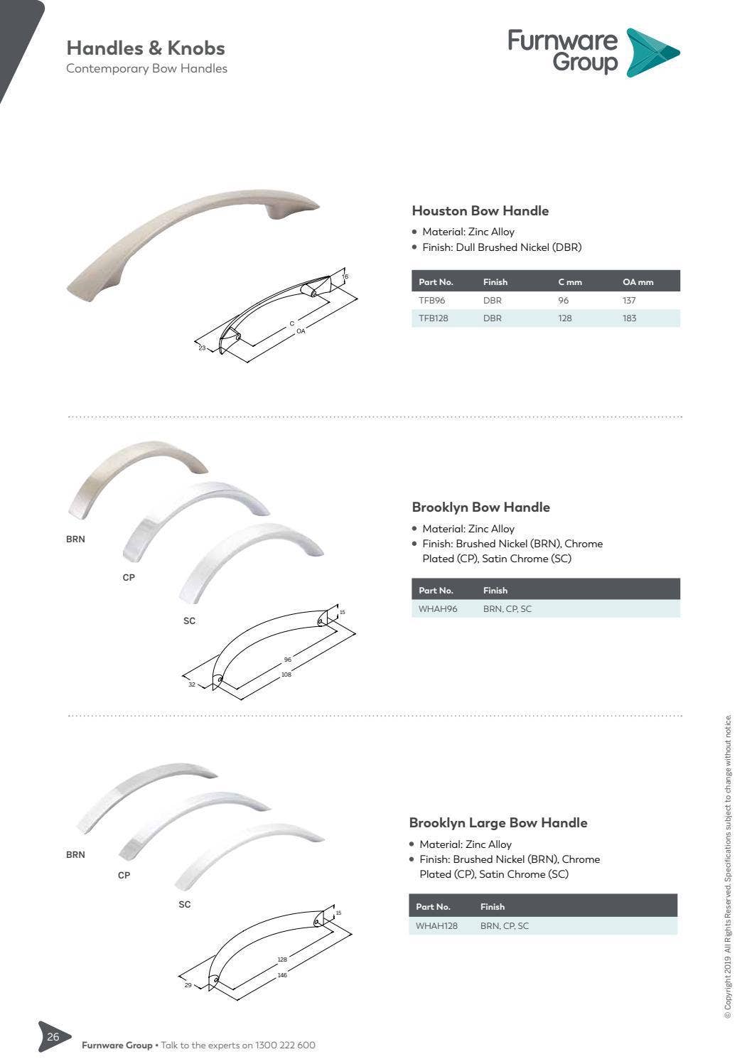 Furnware Group - Handles & Knobs 2019 by furnwaregroup - Issuu