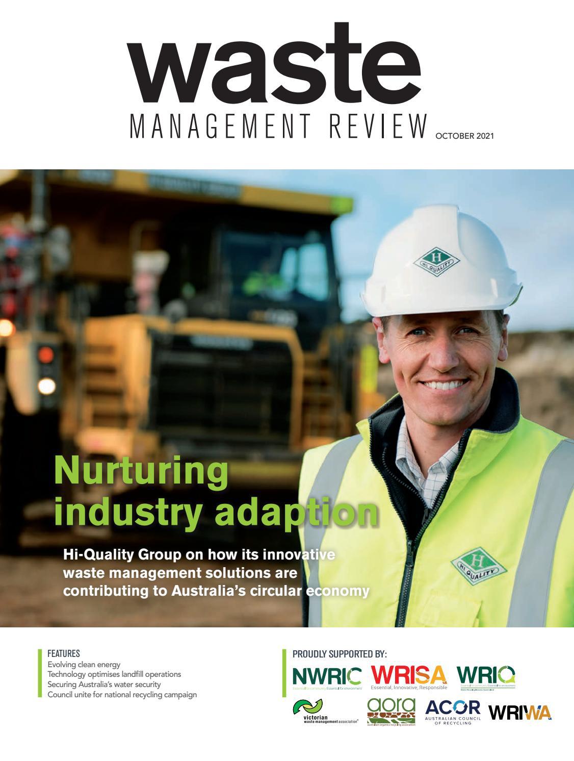 Waste Management Review October 2021 by Prime Creative Media - Issuu
