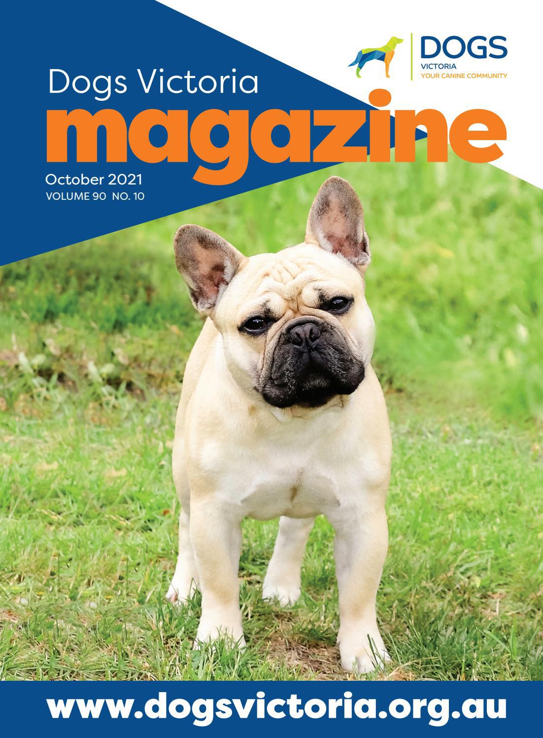 Dogs Victoria Magazine October 2021 by Dogs Victoria - Issuu