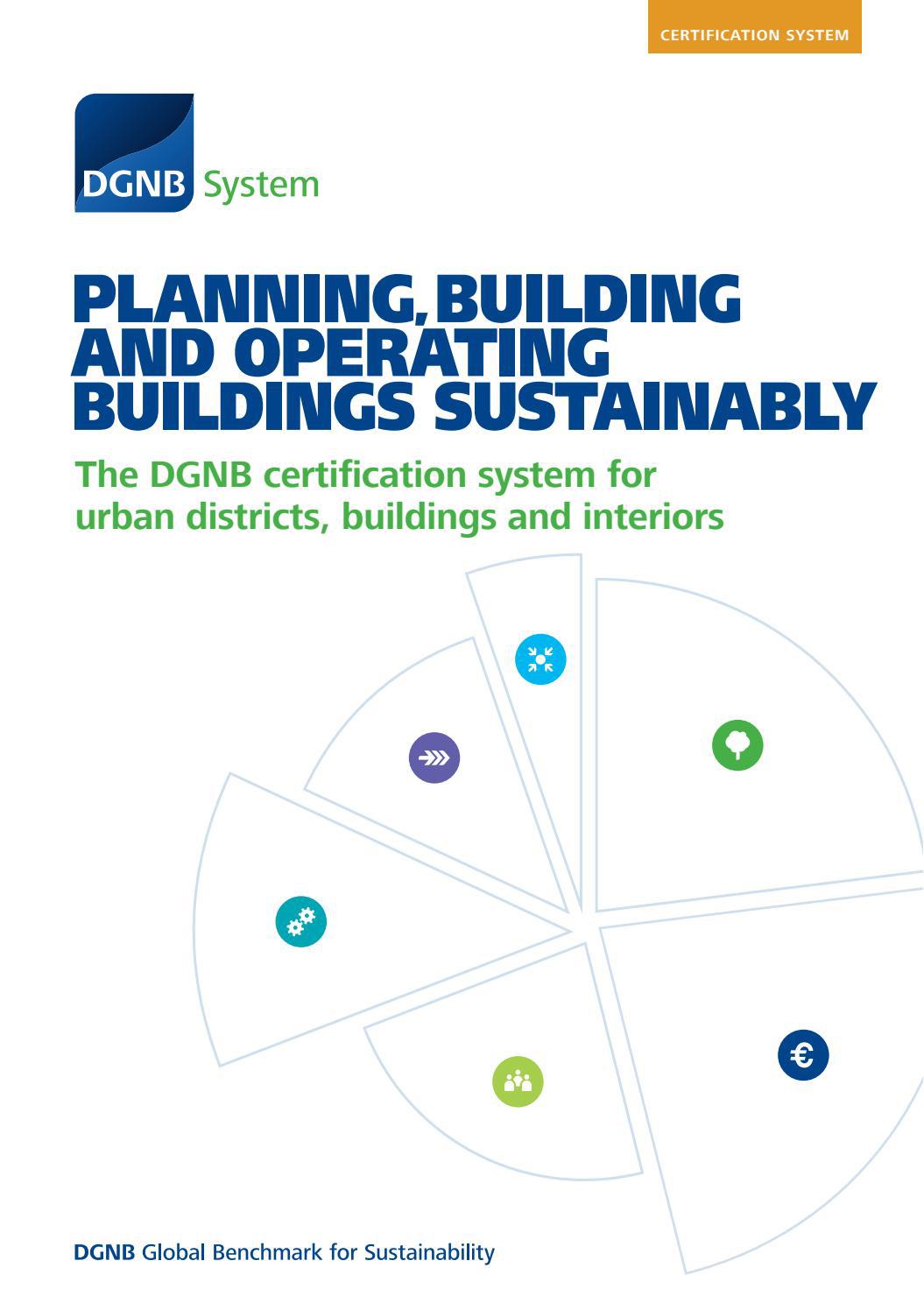 Planning, building and operating buildings sustainably by DGNB e.V. - Issuu