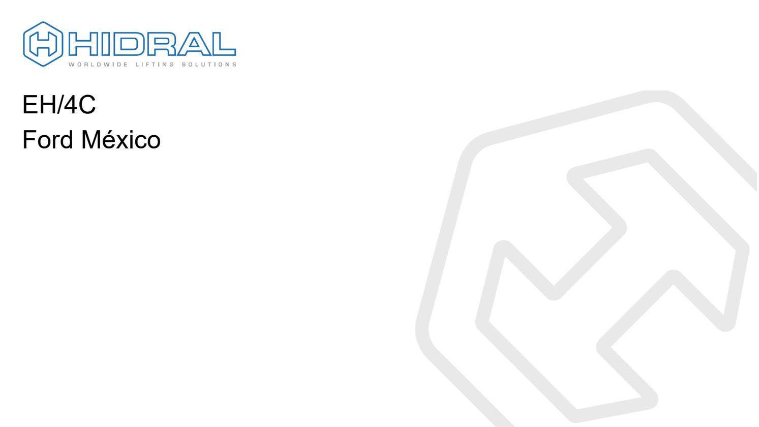 Montaje plataforma EH4C Hidral by Hidral - Issuu