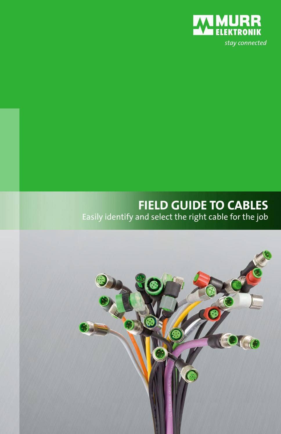 Murr Elektronik - Field Guide to Cables by Jet Digital Media Ltd - Issuu