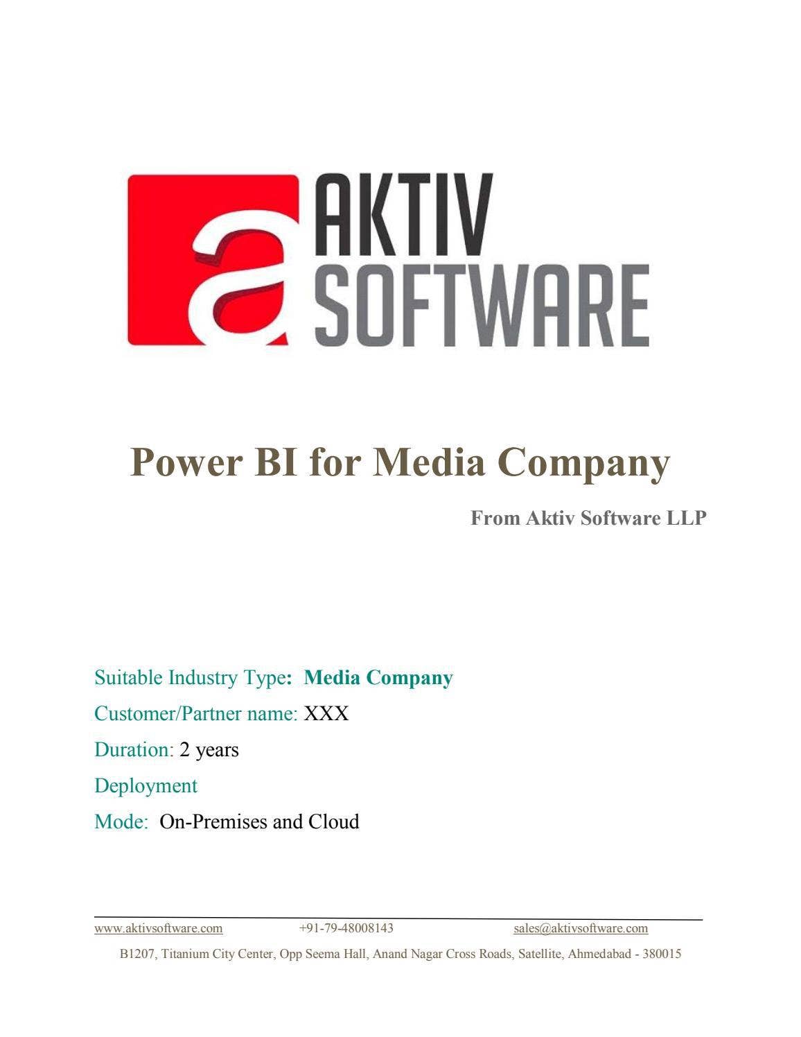 Case Study by Aktiv Software - Issuu