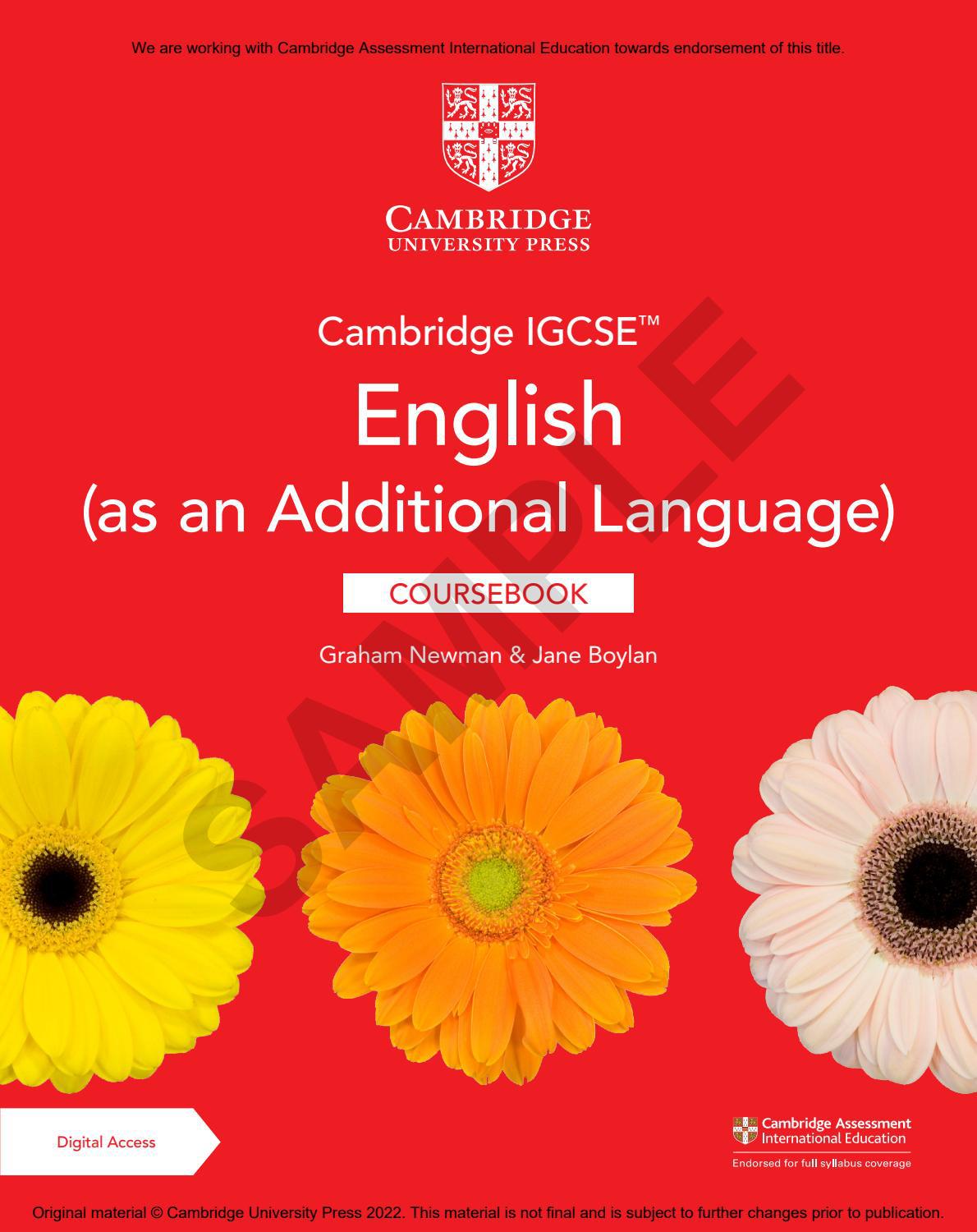Cambridge IGCSE™ English (as an Additional Language) Coursebook with ...