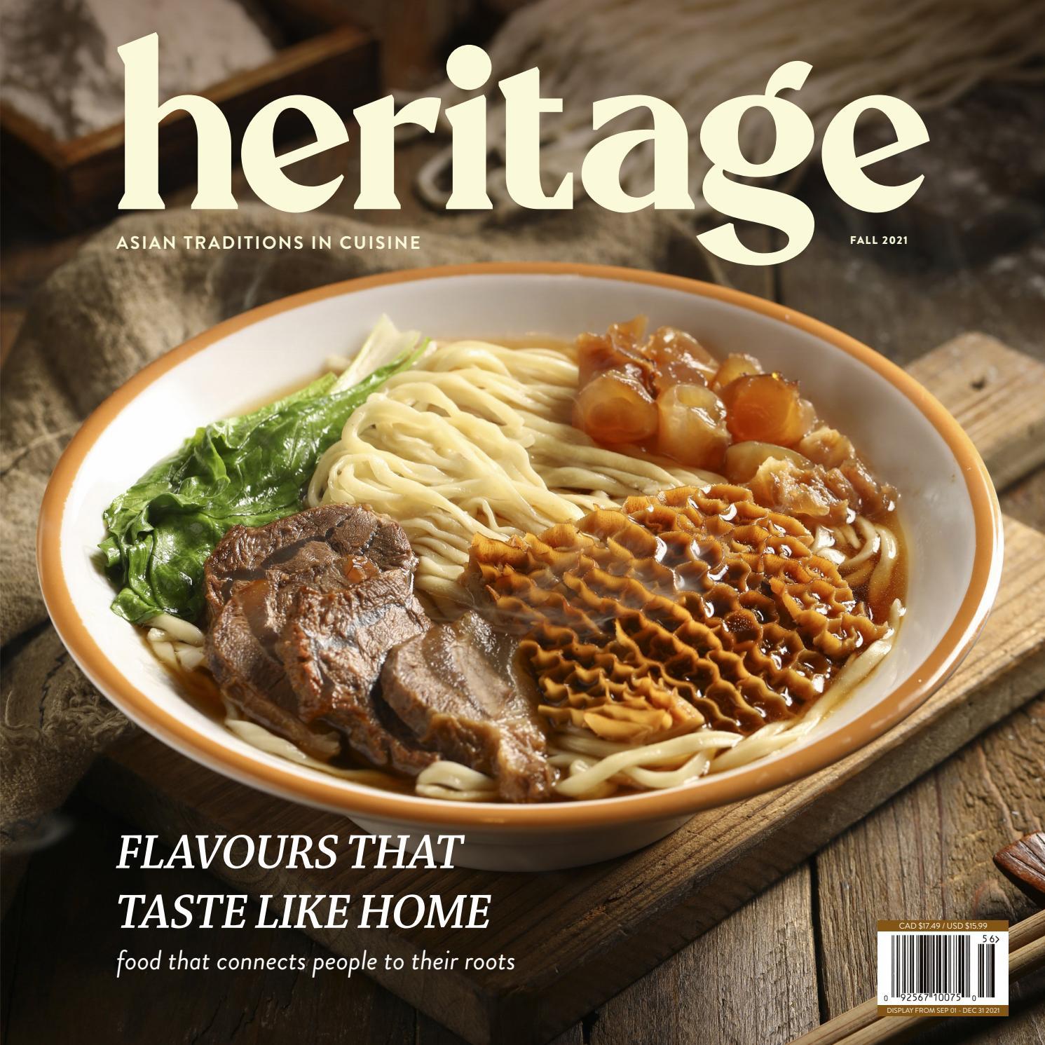 Heritage Magazine Fall 2021 by soojinwen - Issuu