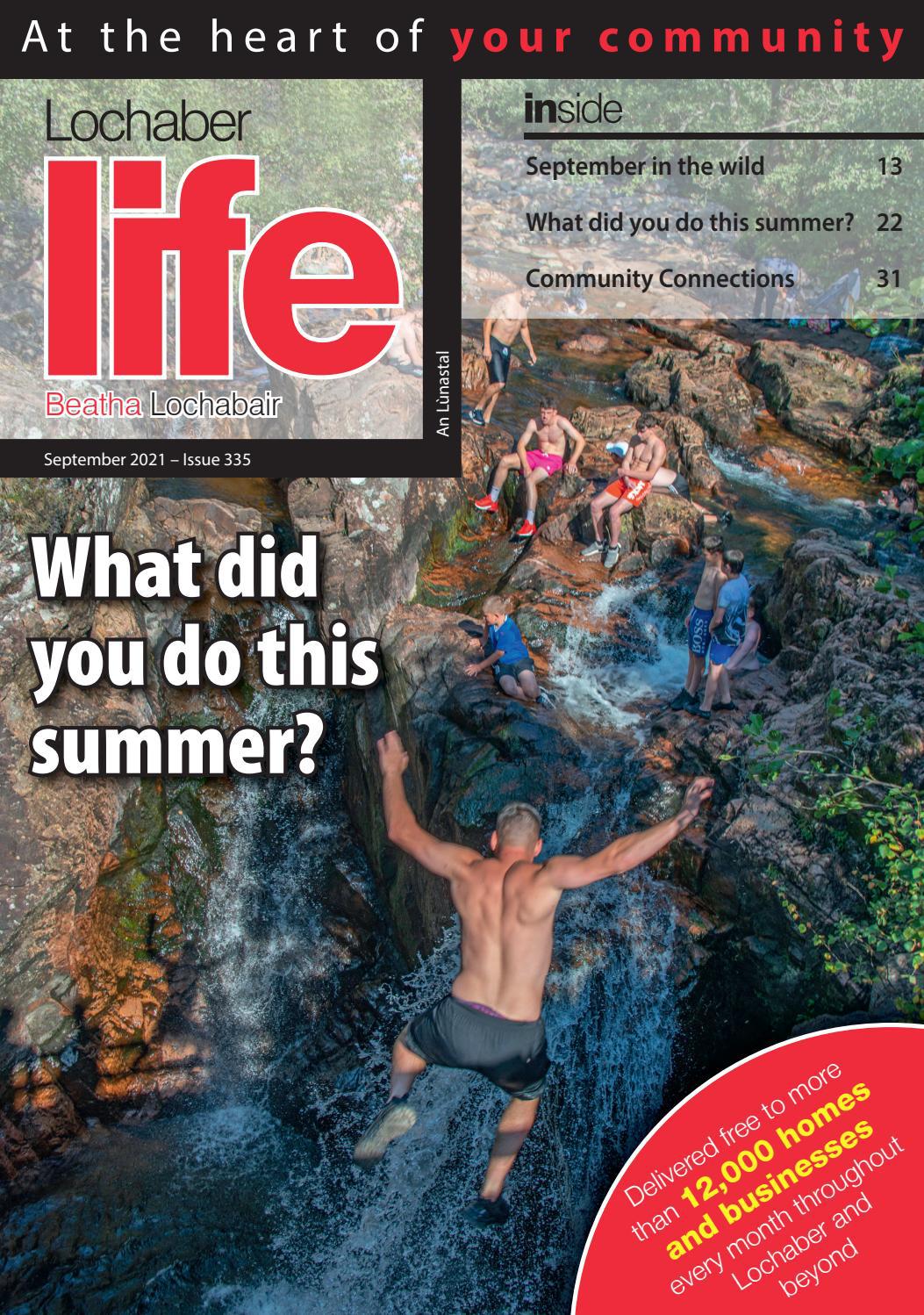 Lochaber Life #335 September 2021 by Wyvex Media Limited - Issuu