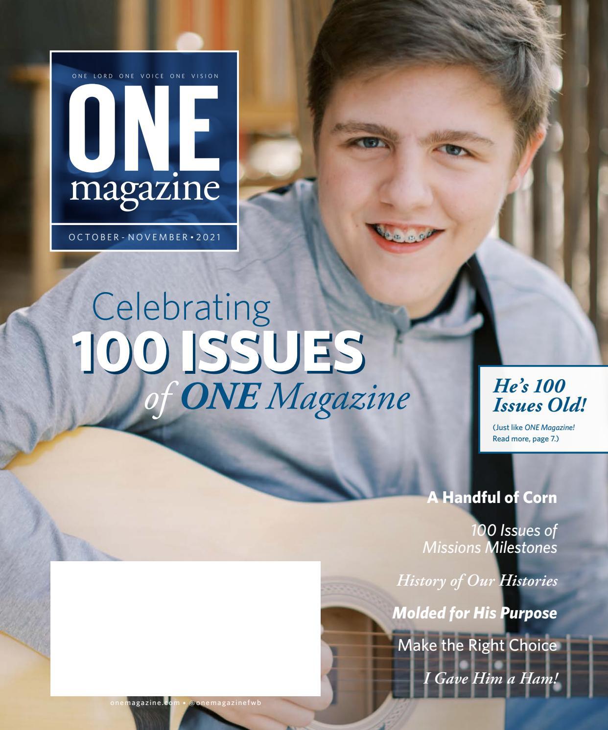 ONE Magazine | October-November 2021 by ONE Magazine - Issuu