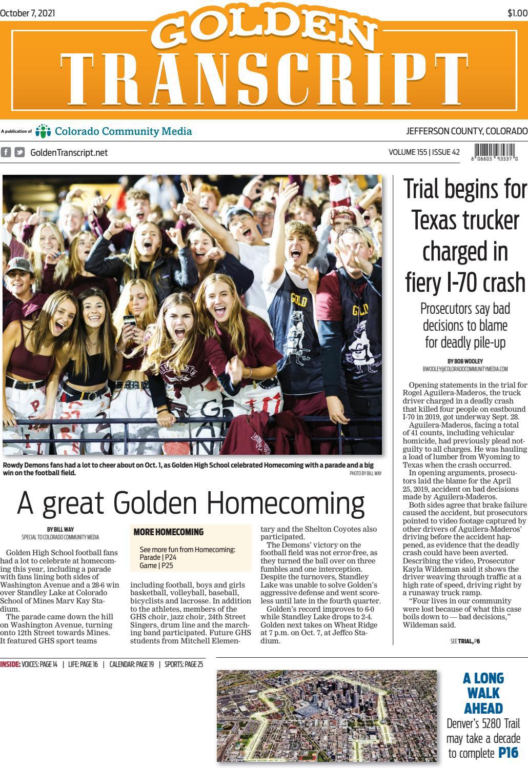 Golden Transcript 100721 by Colorado Community Media - Issuu
