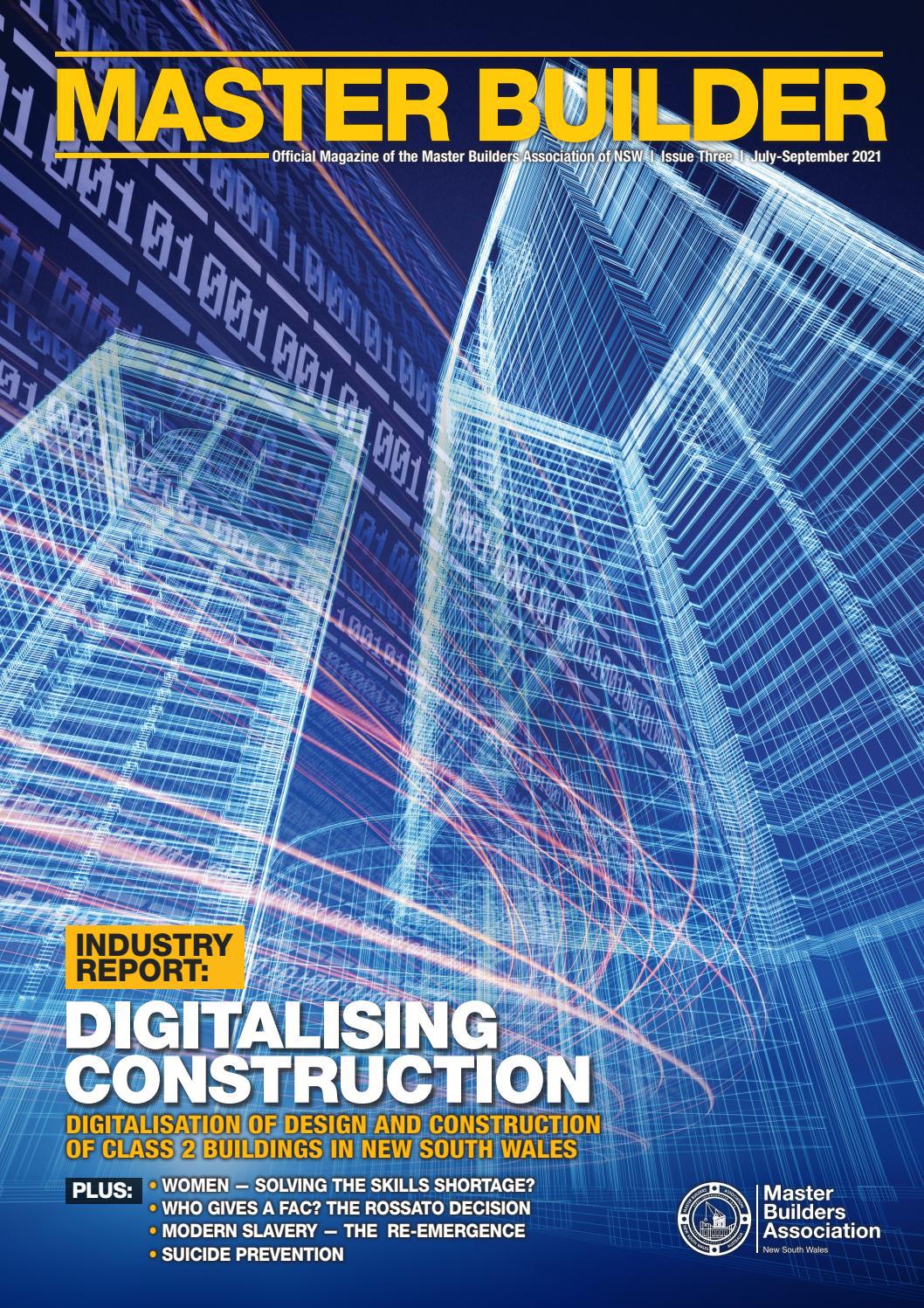 Master Builders NSW Members Magazine July-Sept 2021 by News Corp Custom ...