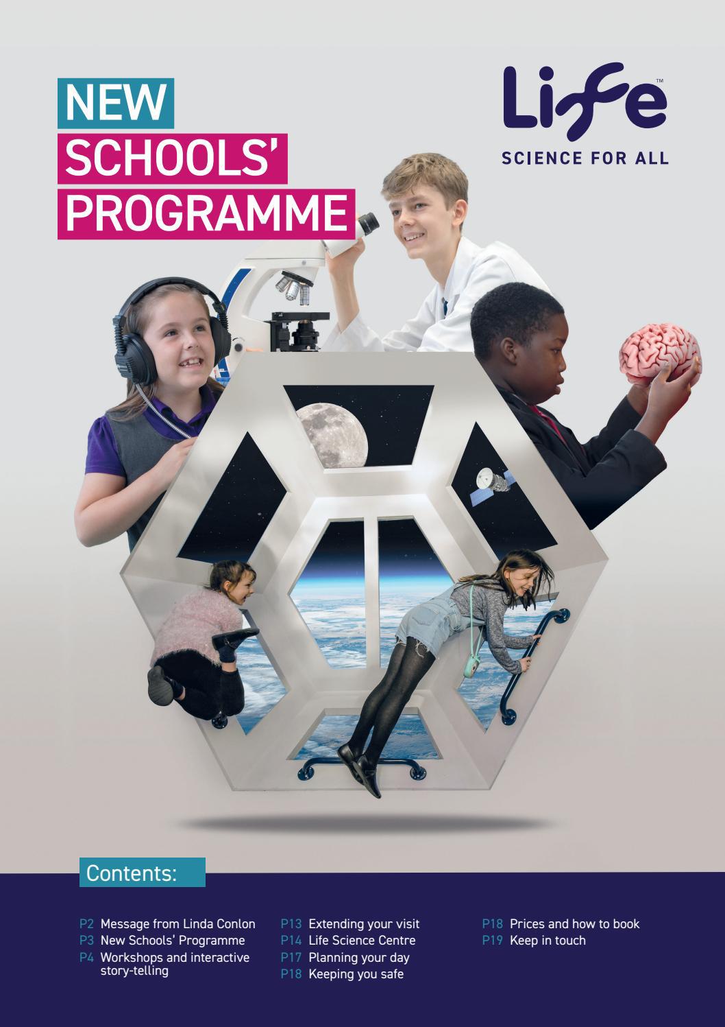 Life Science Centre Schools' Programme 2021 by Centre for Life - Issuu