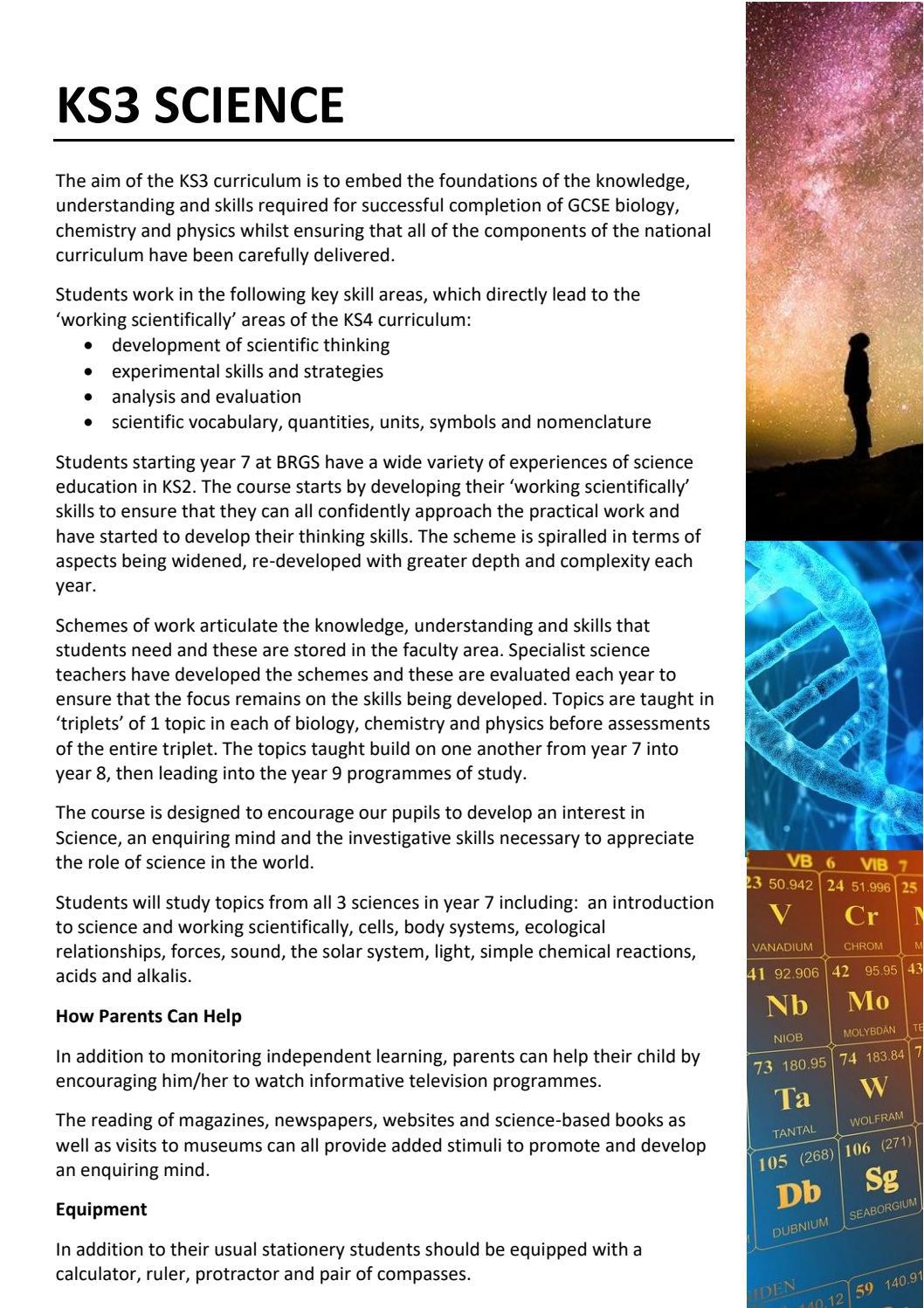 Science KS3 2021-2022 by Schudio - Issuu