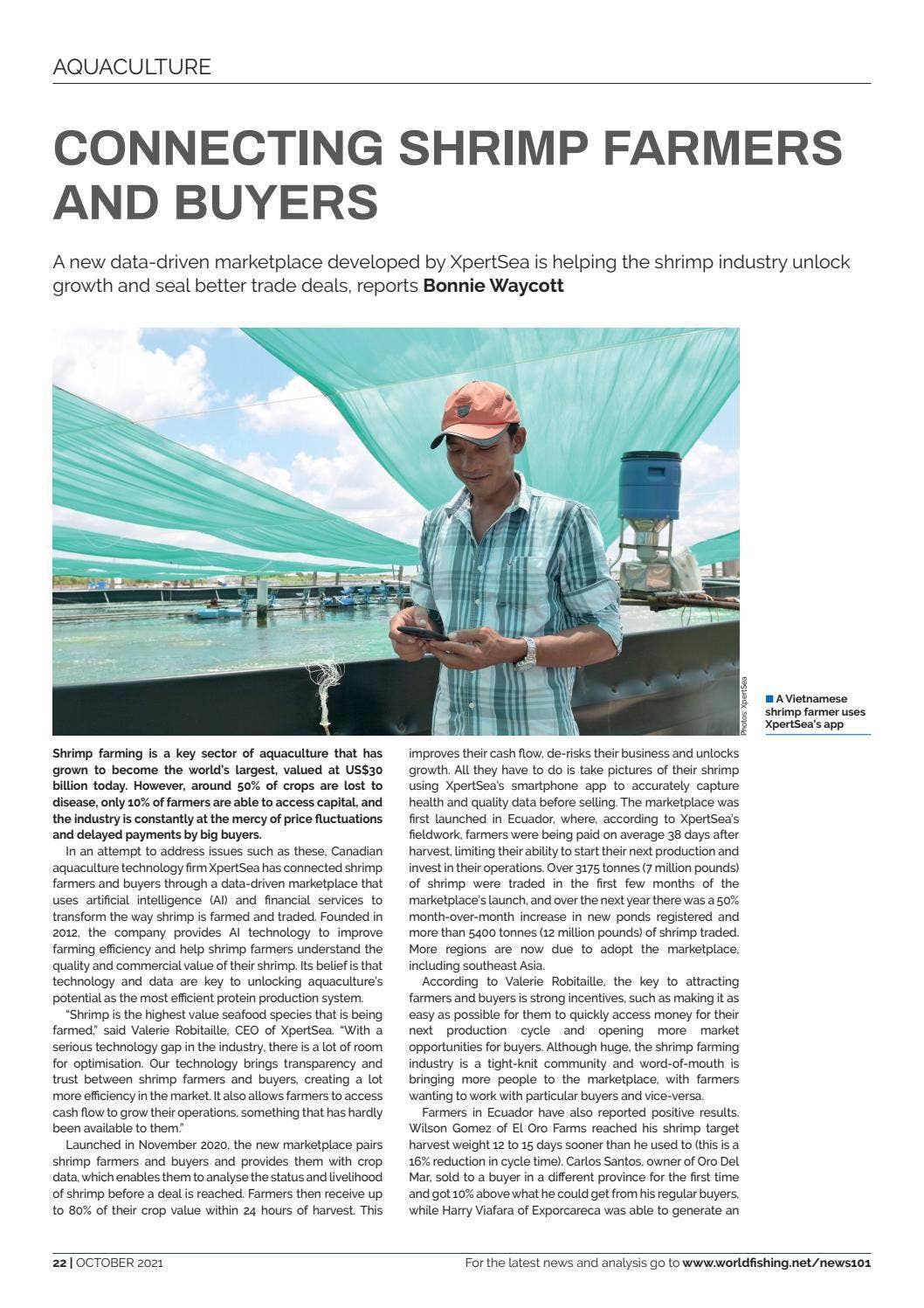 World Fishing & Aquaculture October 2021 by Mercator Media - Issuu