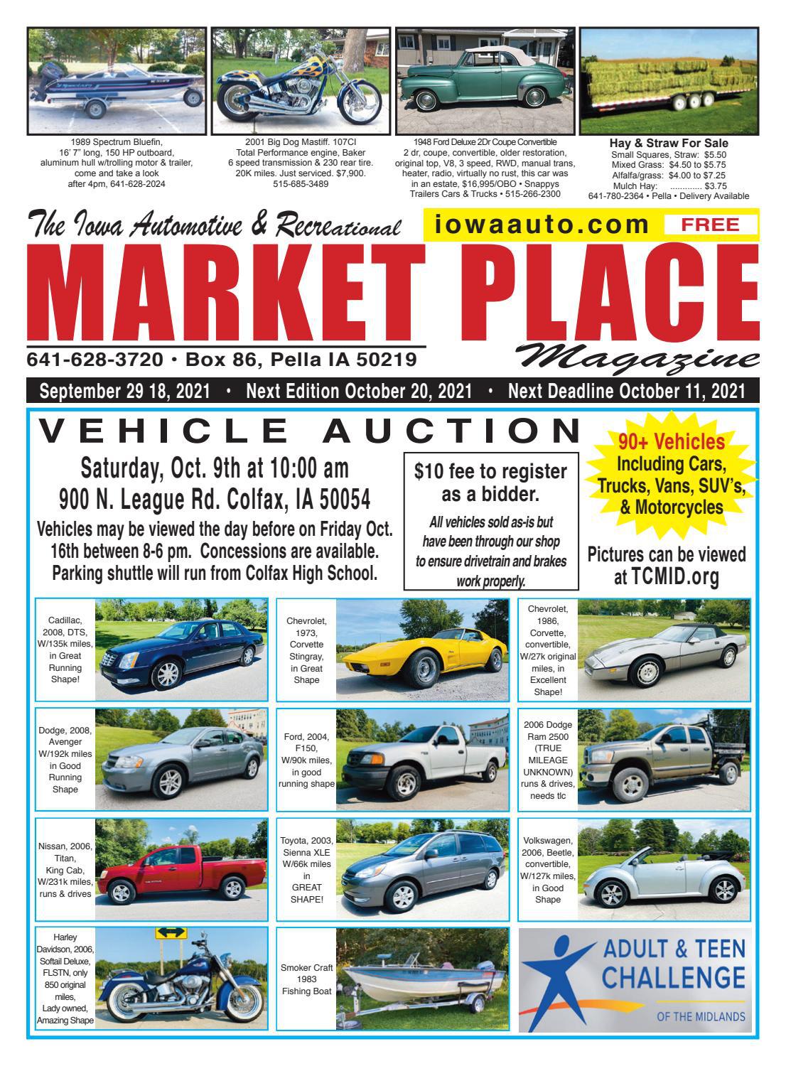 Iowa Auto Marketplace Magazine, iowaauto.com, usautolinks.com, Cars ...