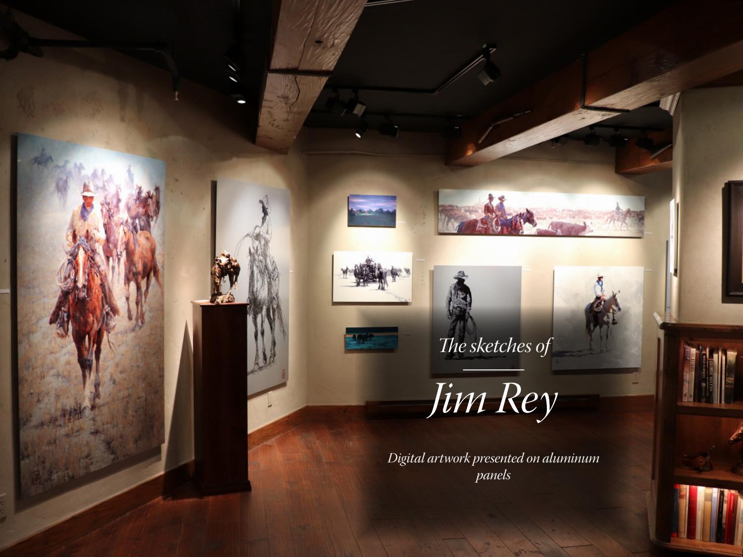 Jim Rey Aluminum Sketches by Claggett Rey Gallery - Issuu