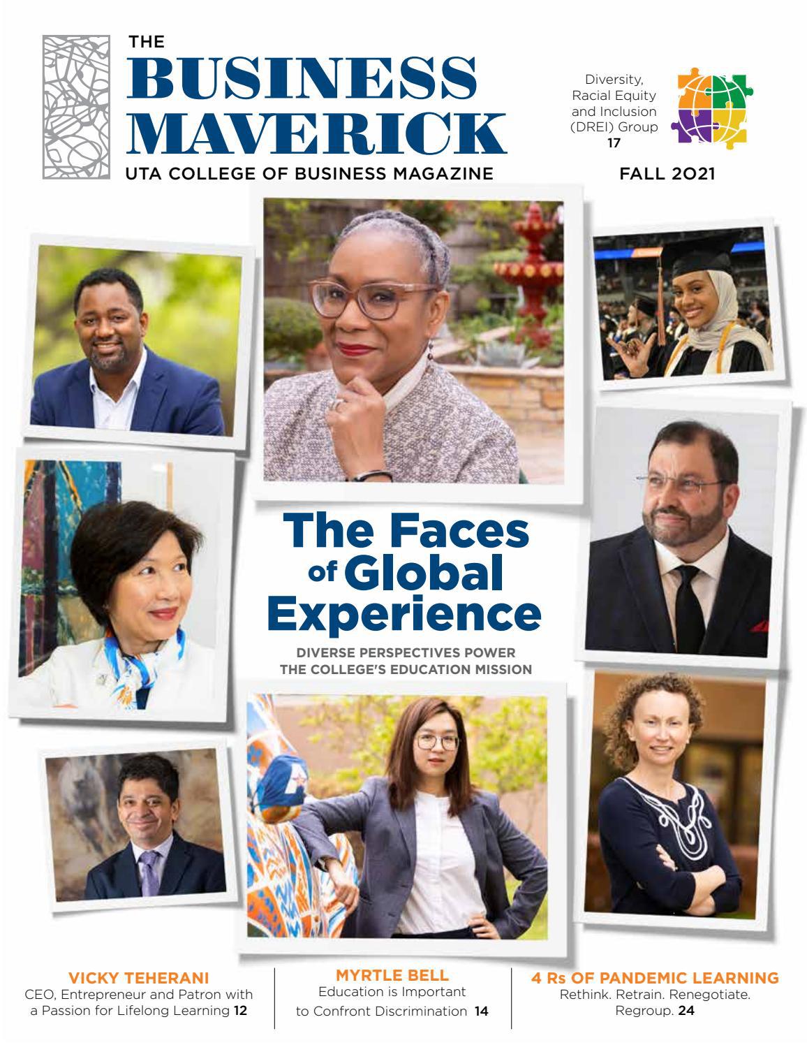 THE BUSINESS MAVERICK - FALL 2021 by UTA College of Business - Issuu