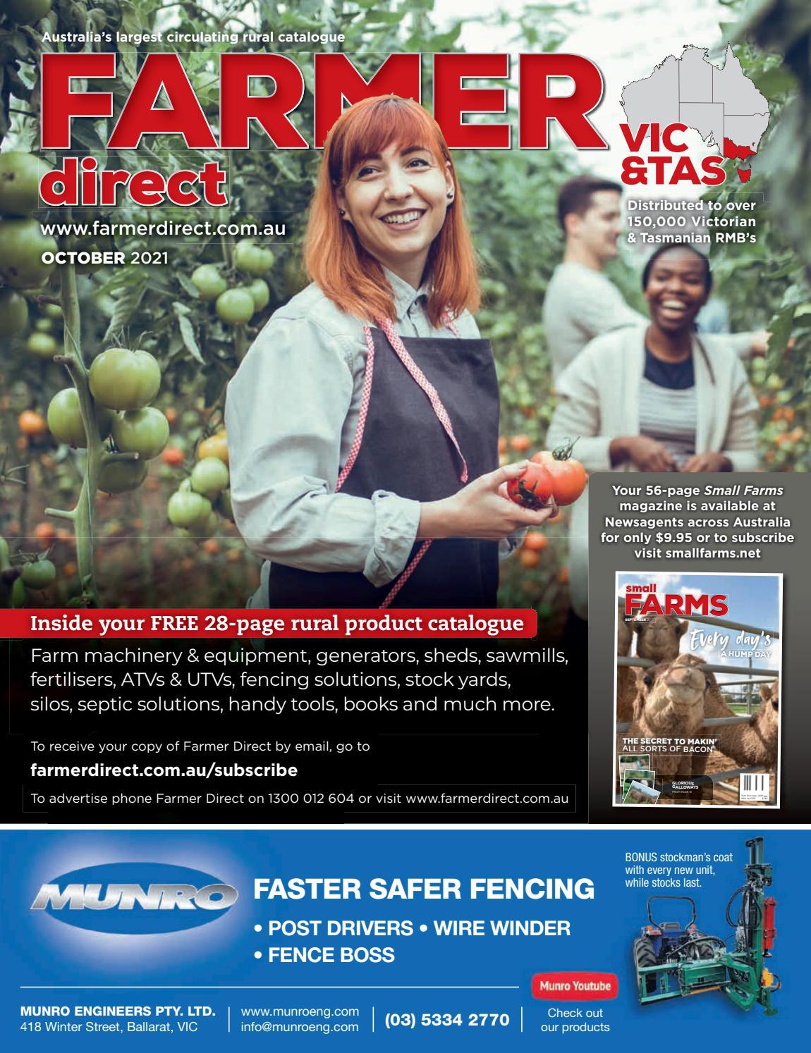 Farmer Direct VIC TAS October 2021 by McPherson Media Group - Issuu